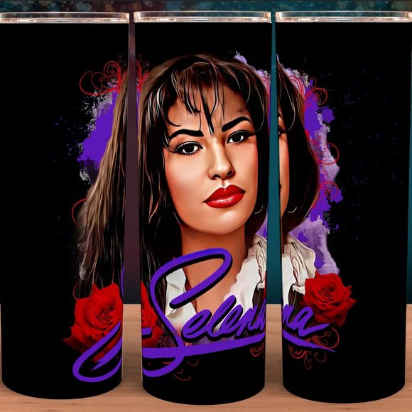 Handmade | Dining | Selena Quintanilla Roses Cup Mug Tumbler 2oz | Poshmark